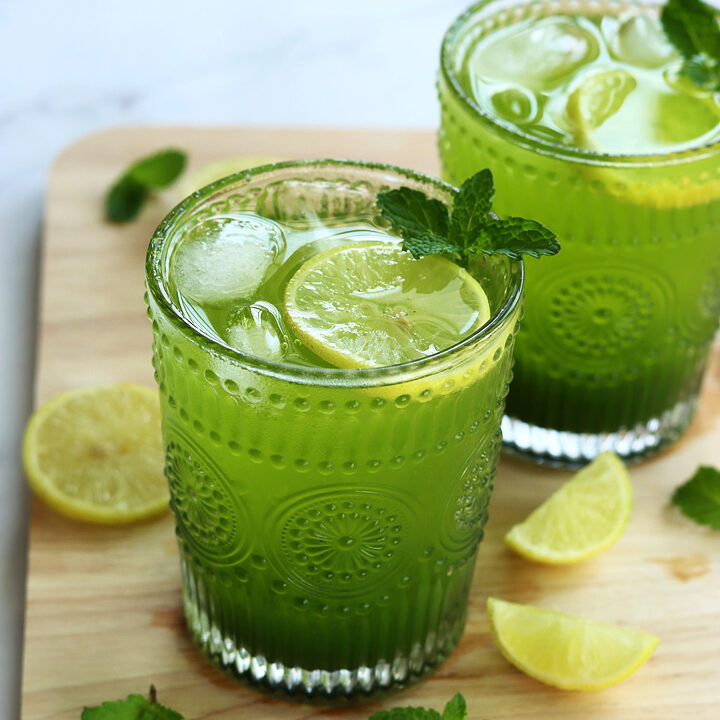 Lemon Mint Juice Recipe - Sharmis Passions