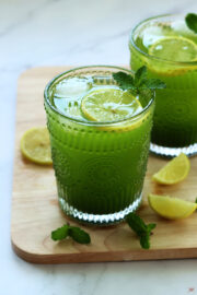 Lemon Mint Juice Recipe - Sharmis Passions