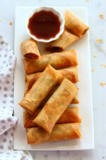 Spring Rolls Recipe | Vegetable Spring Rolls Recipe - Sharmis Passions