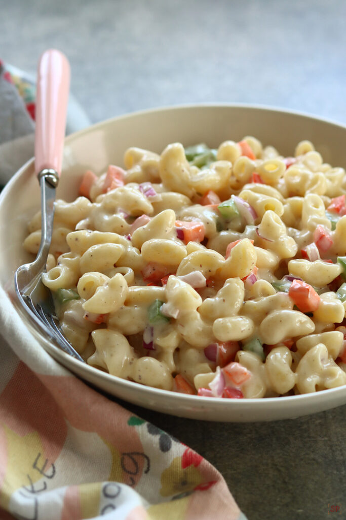 Macaroni Salad Recipe - Sharmis Passions