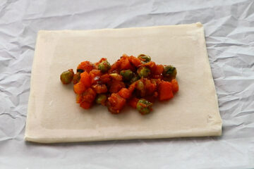 Vegetable Puff Recipe | Veg Puffs Recipe - Sharmis Passions