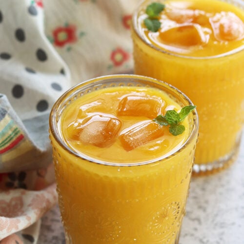 Mango Juice Recipe - Sharmis Passions